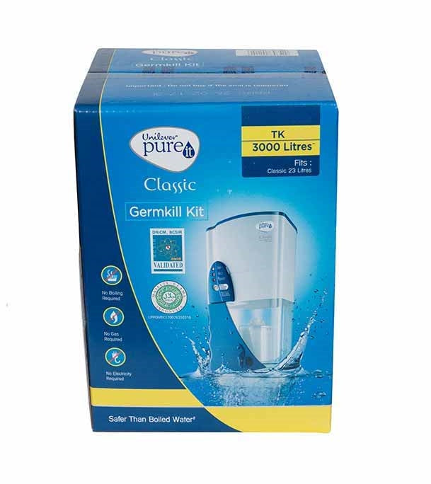 Unilever Pureit Classic Germ Kill Kit 3000L (Water Purifier) – Ushopbd