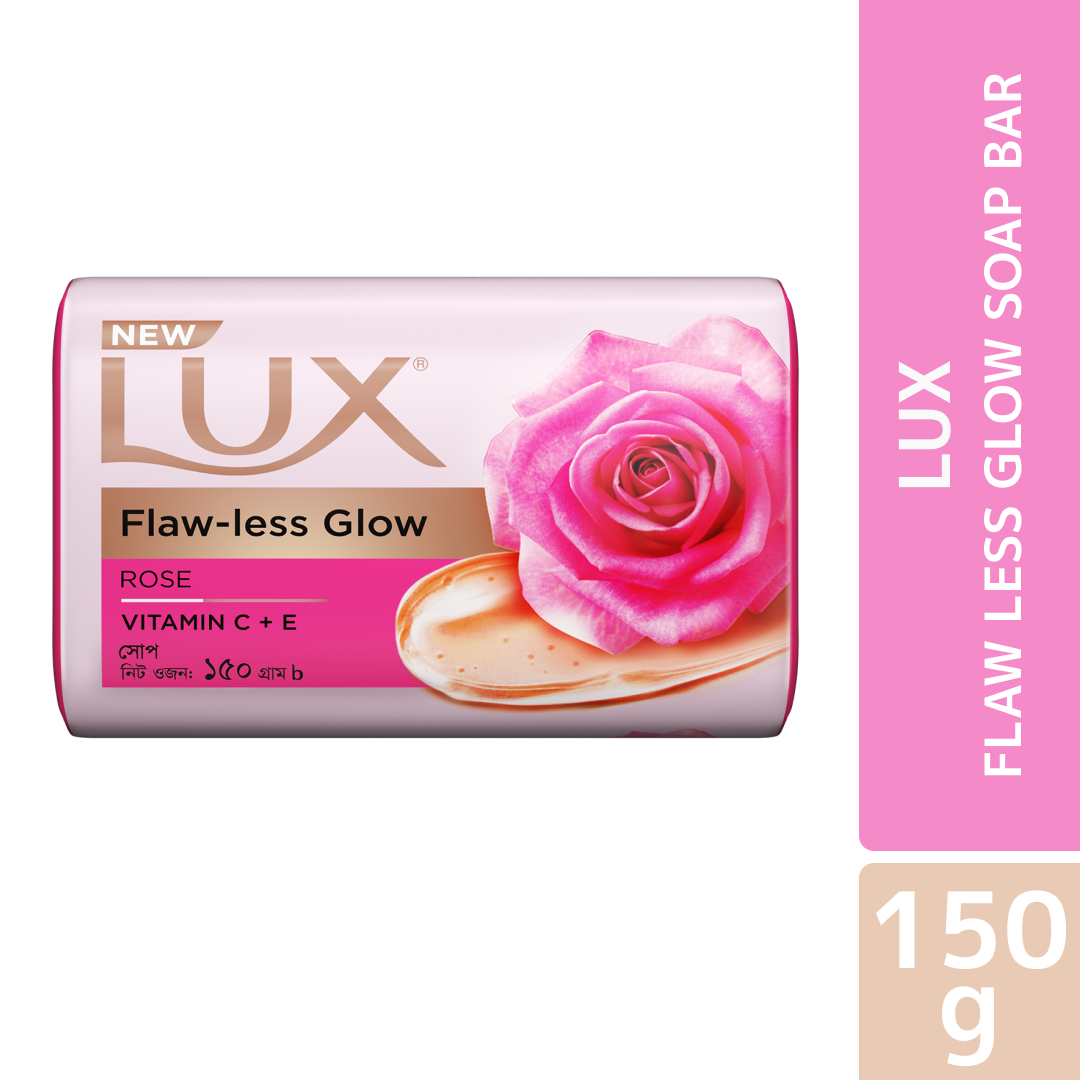Lux Soap Bar Flaw Less Glow 150g – Ushopbd