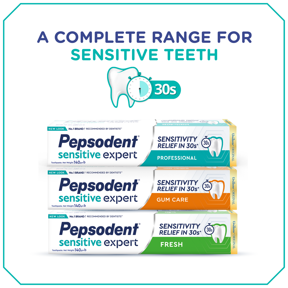 Pepsodent Toothpaste Sensitive Expert Fresh 140g – Ushopbd
