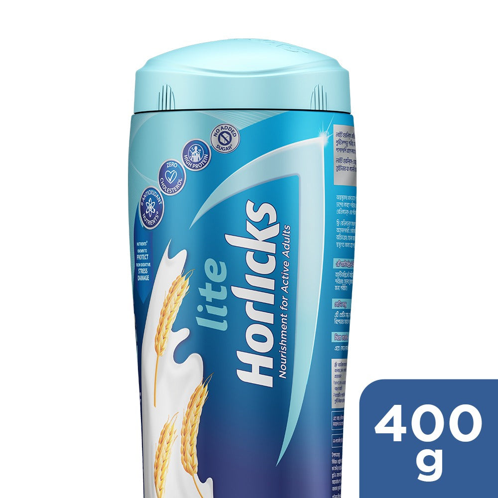 Horlicks Lite Health and Nutrition Drink Jar 400g (Powder Drink) – Ushopbd