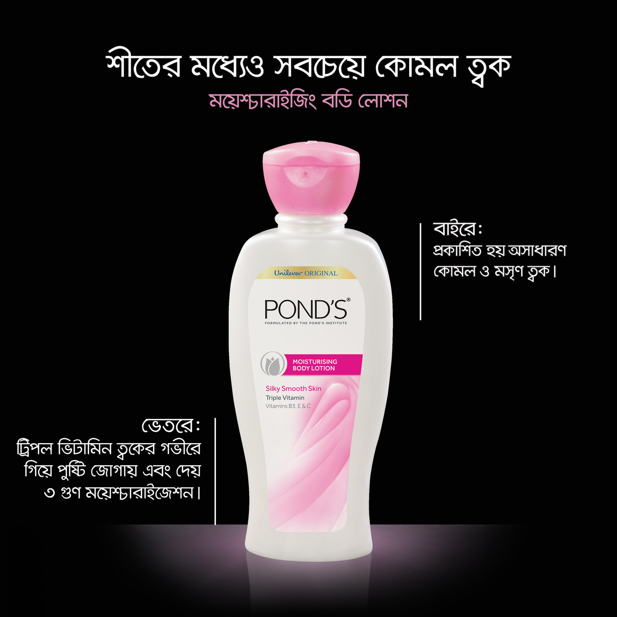 Pond's Body Lotion Moisturising 200ml – Ushopbd